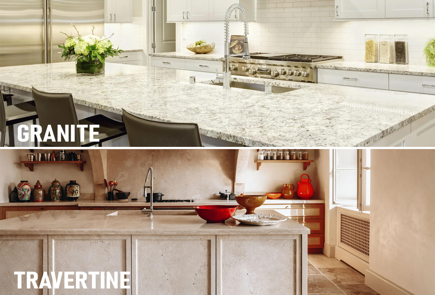 Travertine Vs Granite Review | Negin Stone